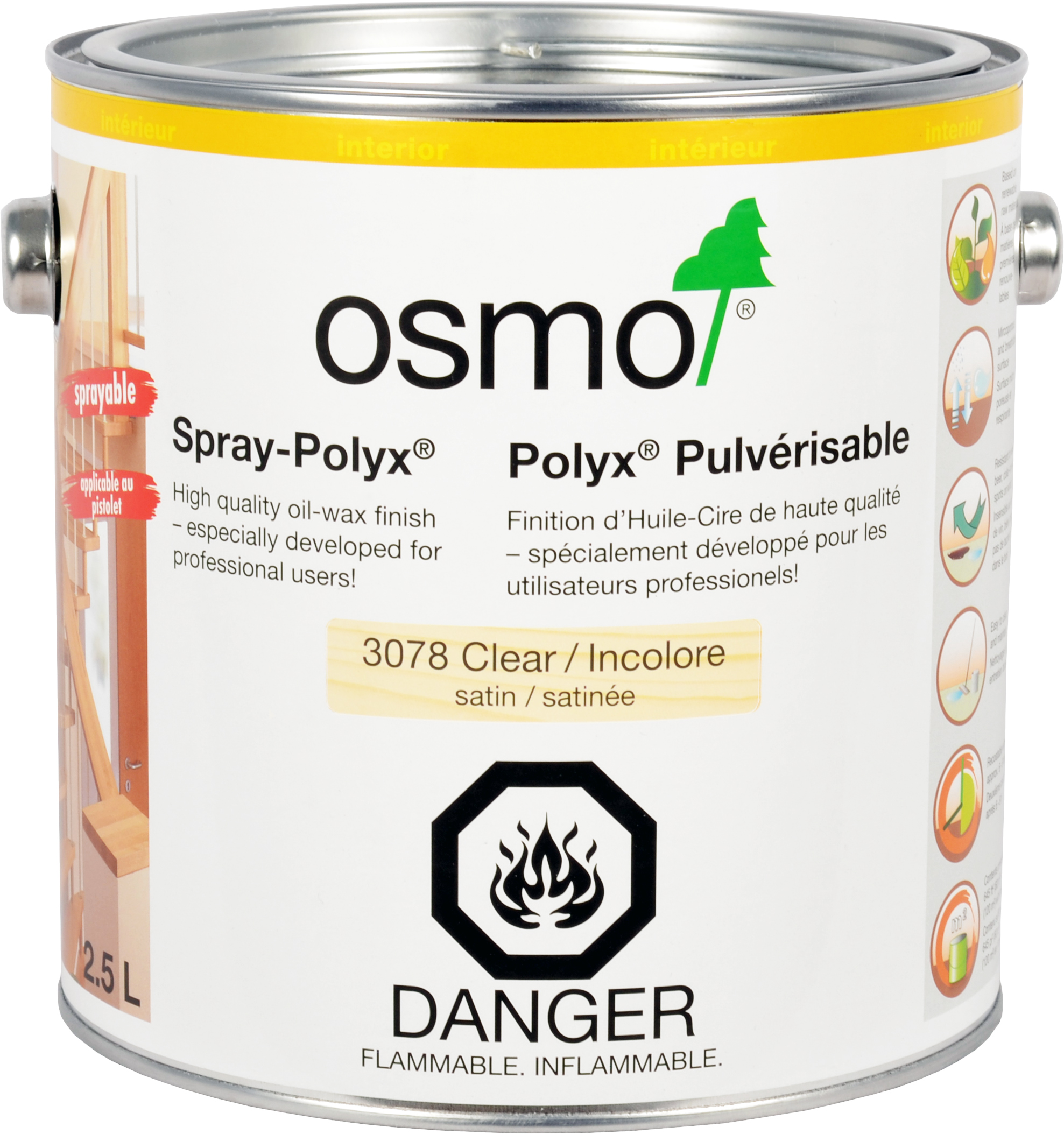 Spray Polyx Osmo Ardec Finishing Products