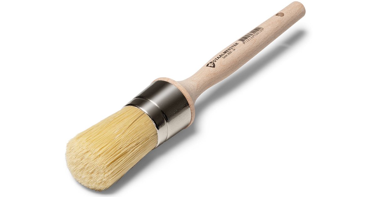Round Paintbrush - Natural Bristle Series 3600 - Staalmeester - Ardec ...