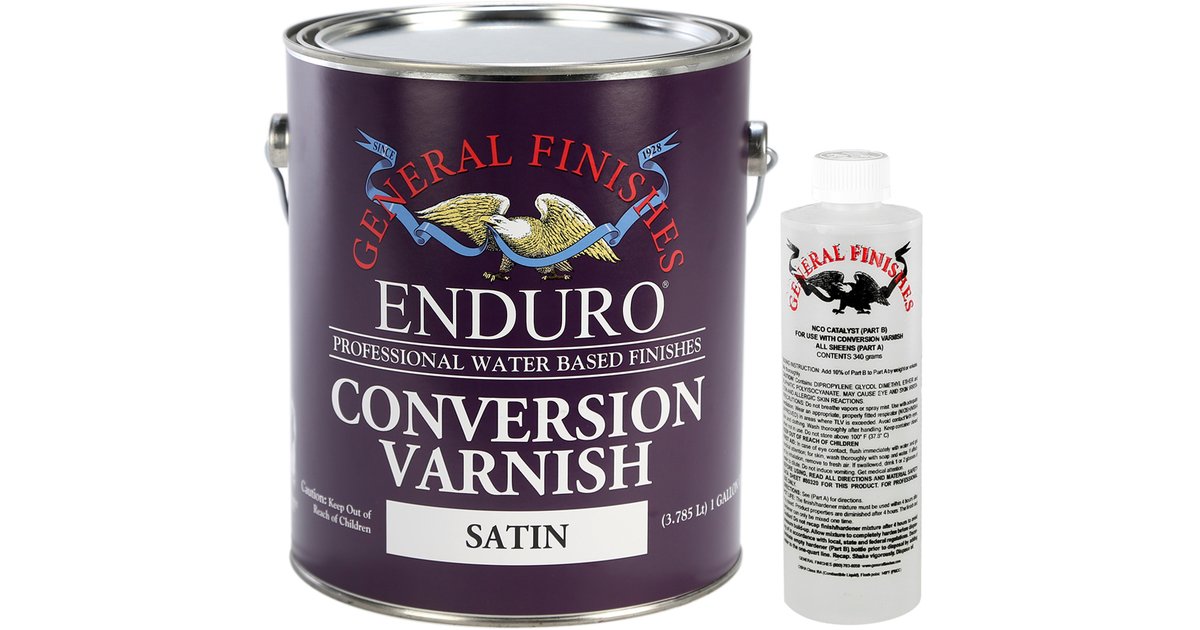 Enduro Conversion Varnish - General Finishes - Ardec - Finishing Products