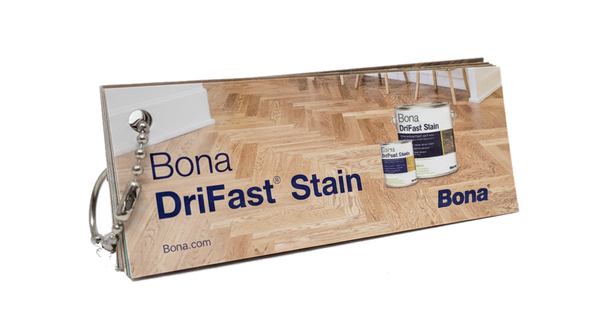 Bona DriFast Stain Vinyl Fan Deck - Bona - Ardec - Finishing Products