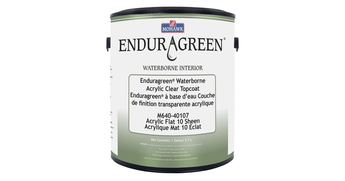 EnduraGreen Waterborne Acrylic Topcoat - Mohawk - Ardec - Finishing ...