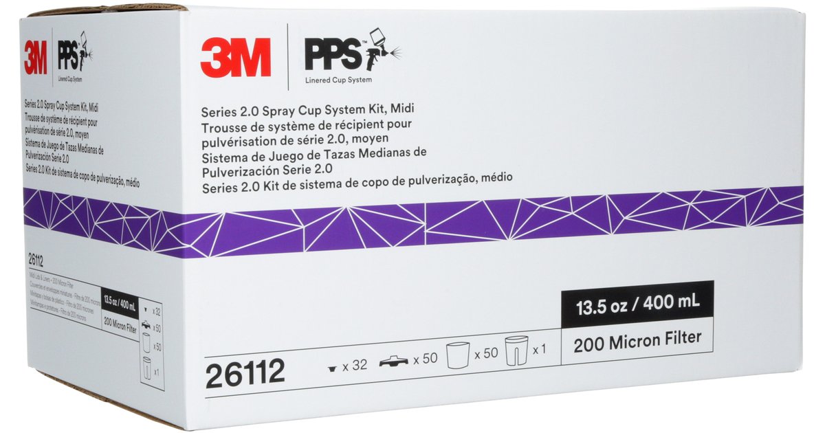 3M™ PPS™ Series 2.0 Spray Cup System Kit - 3M - Ardec - Finishing Products