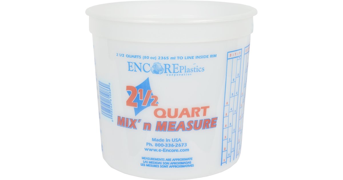 Mix'n Measure Container - Ardec - Finishing Products