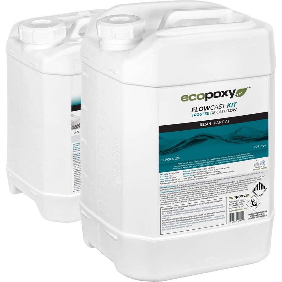 FlowCast Casting Epoxy - EcoPoxy - Ardec - Finishing Products