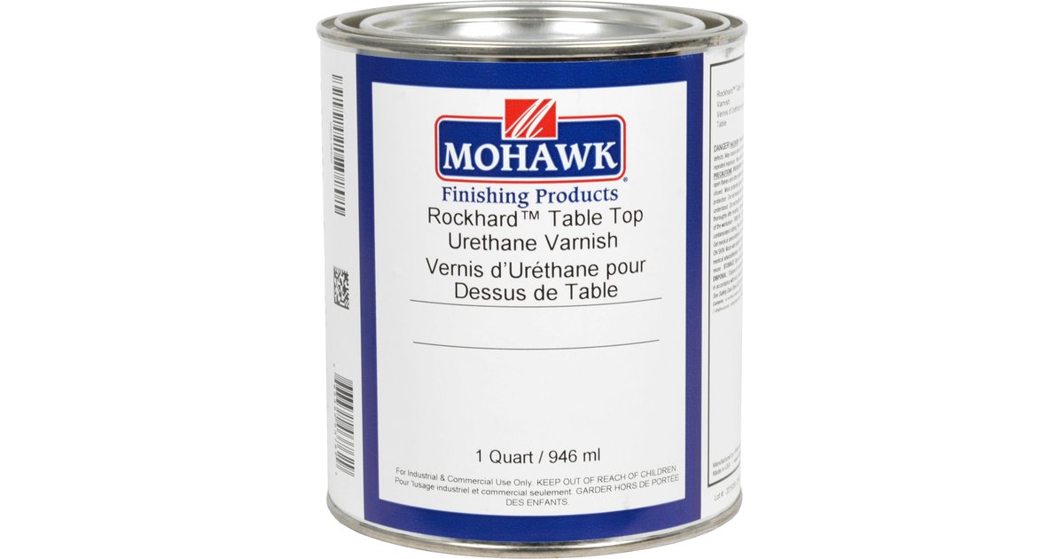 Rockhard Table Top Urethane Varnish - Mohawk - Ardec - Finishing Products