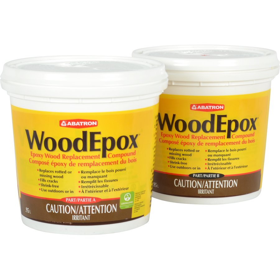 WoodEpox Epoxy Wood Replacement Compound - Abatron - Ardec - Finishing ...