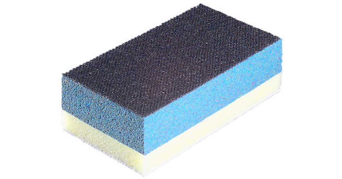 Bloc à sabler 2 faces velcro - 2 ¾ x 5" - SIA Abrasifs - Ardec ...