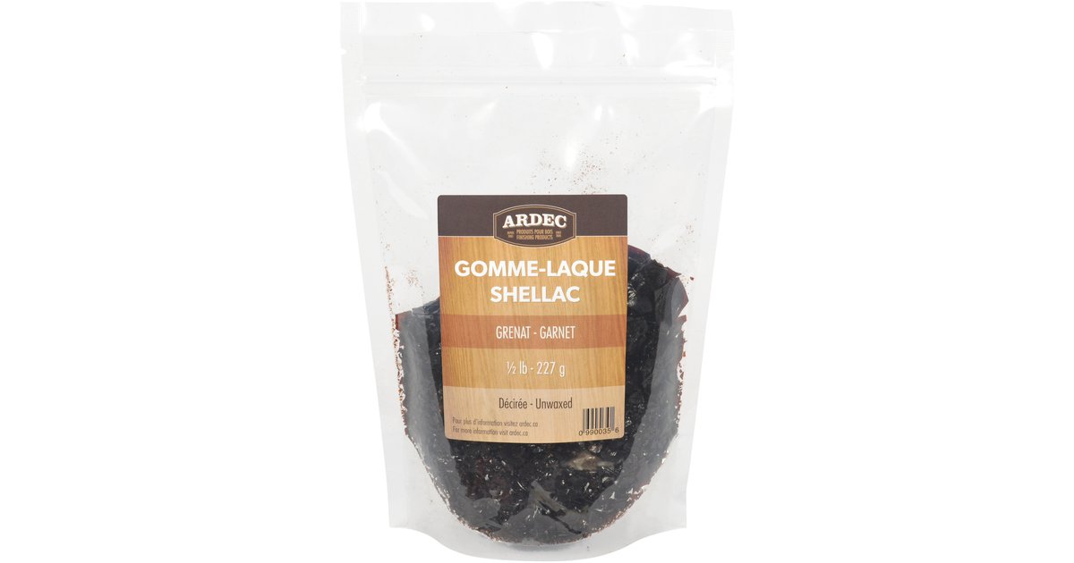 Dewaxed Garnet Shellac Flakes - Ardec - Ardec - Finishing Products