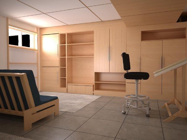 Unité mural merisier russe - Ardec - Produits pour bois