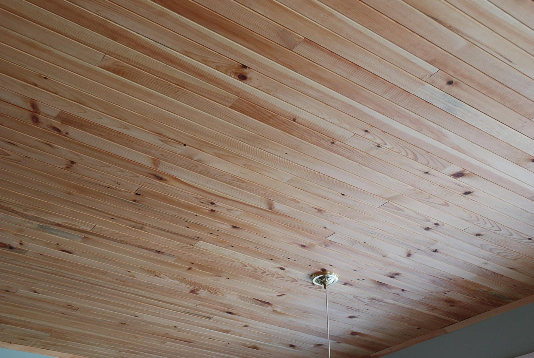 Plafond de pin - Ardec - Produits pour bois