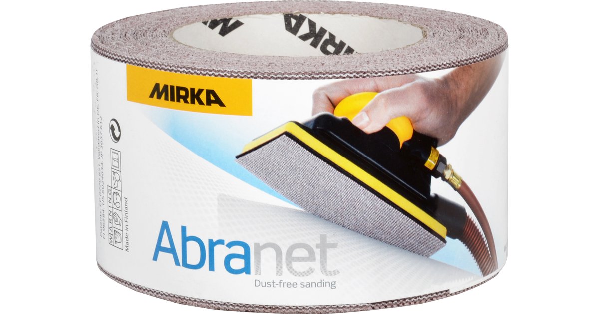 Abranet Mesh Grip Roll - Mirka - Ardec - Finishing Products