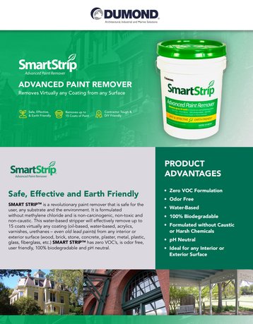 Smart Strip - Advanced Paint Remover - Dumond - Ardec - Finishing Products